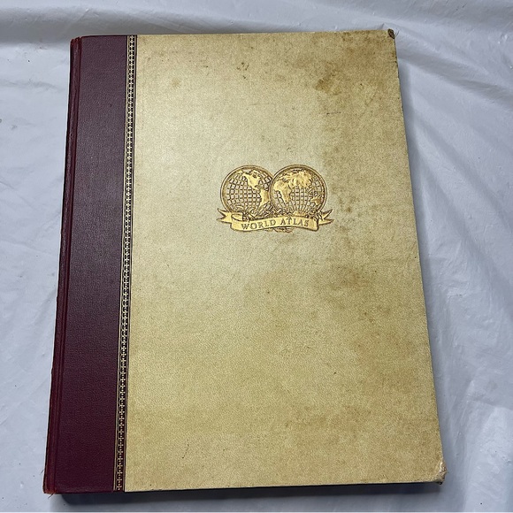 Other | Vintage World Atlas From 1955 | Poshmark